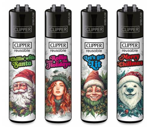 www.Smokers.gr | Clipper Αναπτήρας Μεγάλος - FFX 420 XMAS (Ειδική ...