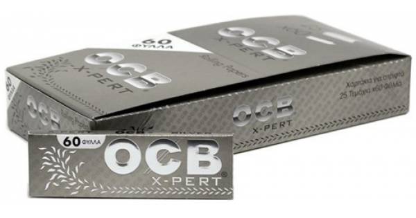 www.Smokers.gr | OCB Rolling Papers Silver - X-PERT 25pcs - Price: 7,50€