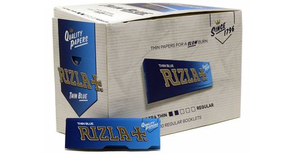 www.Smokers.gr | RIZLA Papers - Blue 50leaves 100pcs - Price: 25,00€
