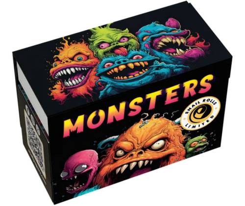 www.Smokers.gr | Snail Premium Roll Monsters Design - 4 Meters & Tips ...